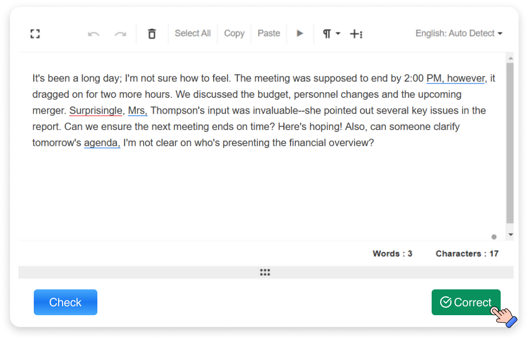 Free Punctuation Checker | PunctuationCheck